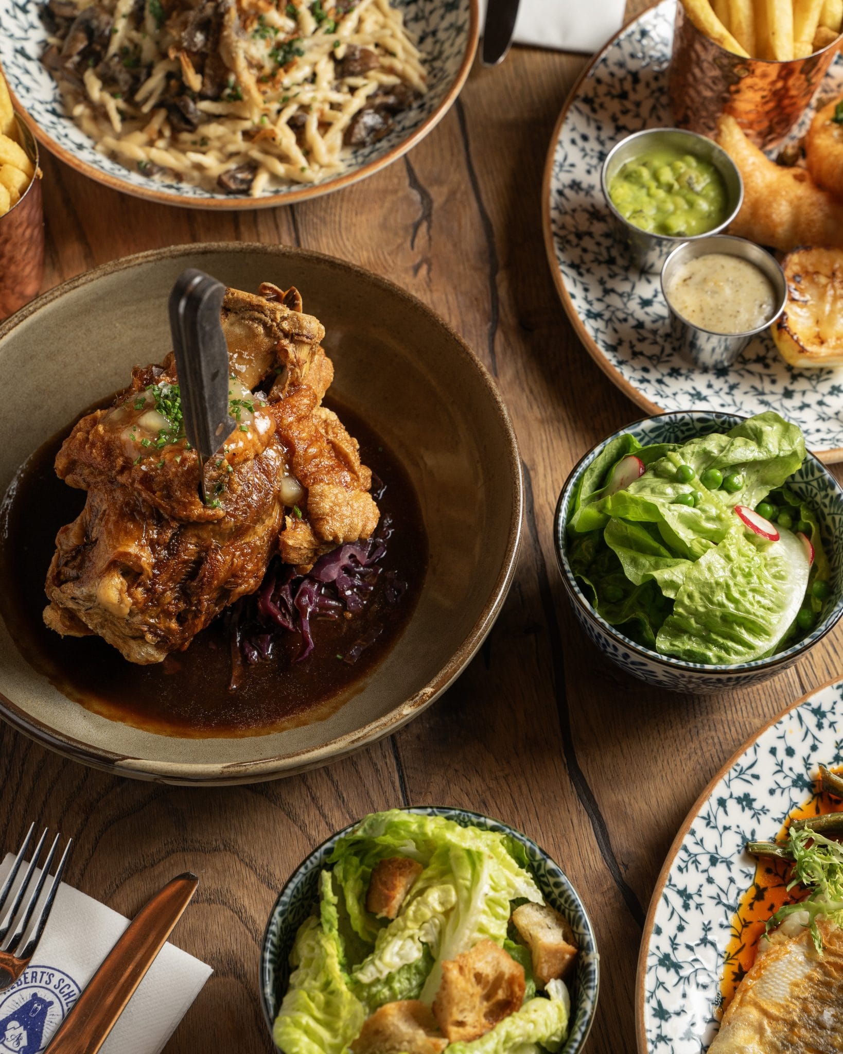 Bar, Restaurant + Beer Hall – Albert's Schloss Soho, London