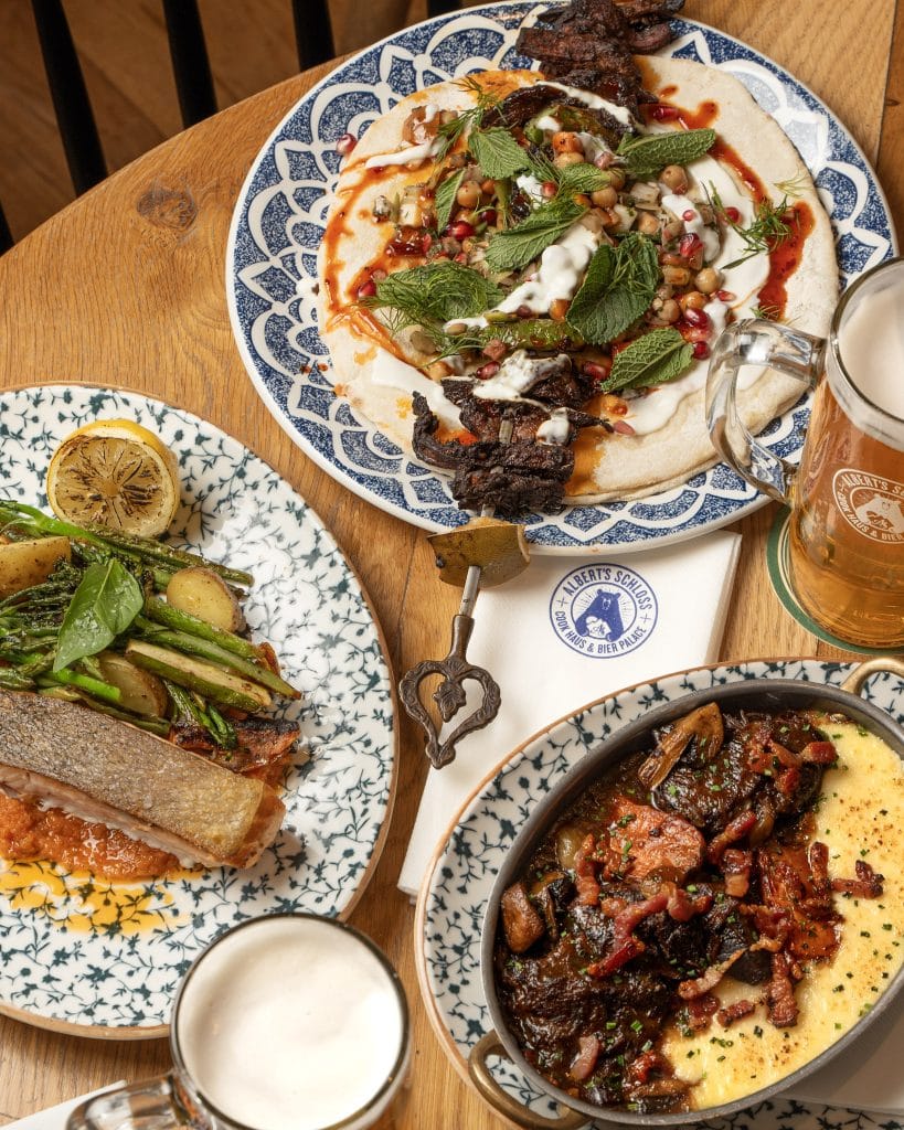 Alpine Restaurant & Beer Hall in London - Albert Schloss